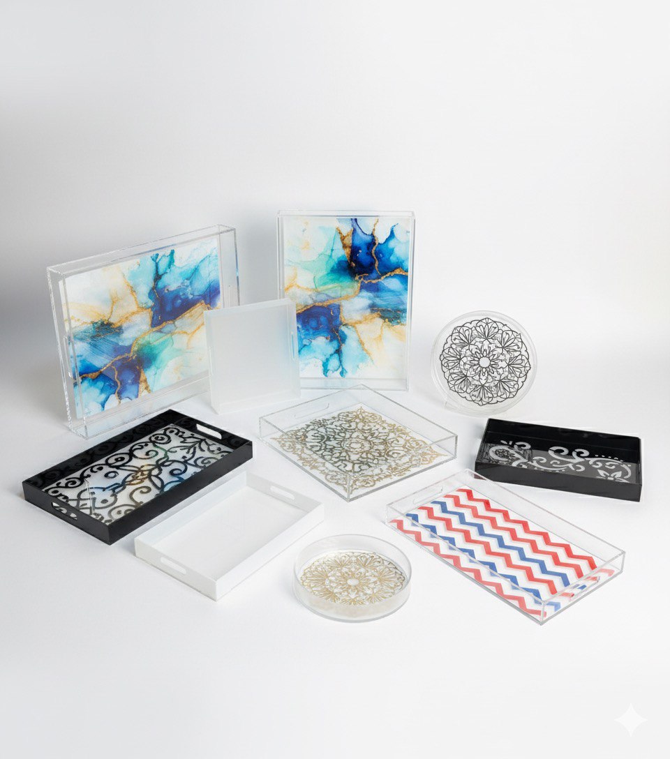 Acrylic Trays in Kuwait – Serving & Gift Collection – Eplexi