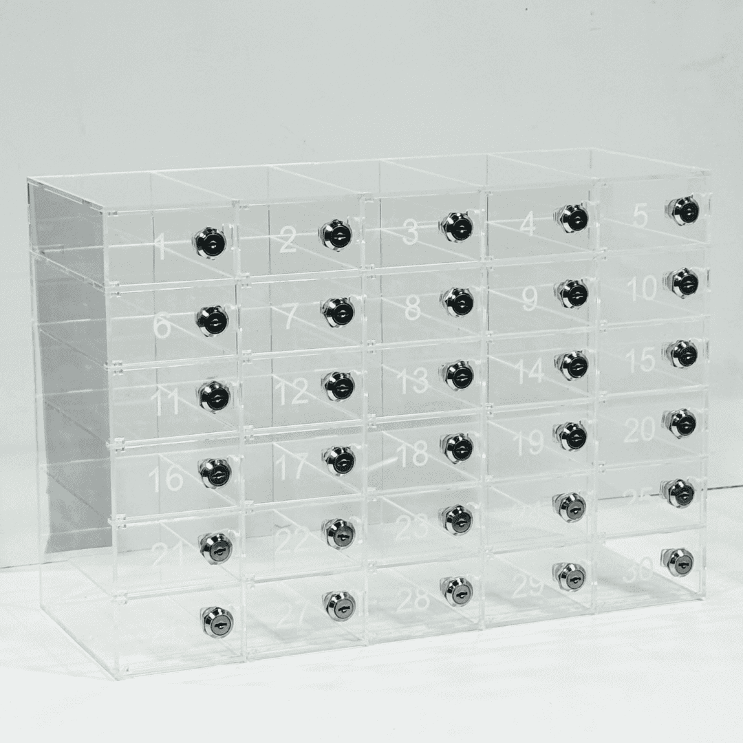 Large Mobile Organizer with Individual Locker in Kuwait – Eplexi