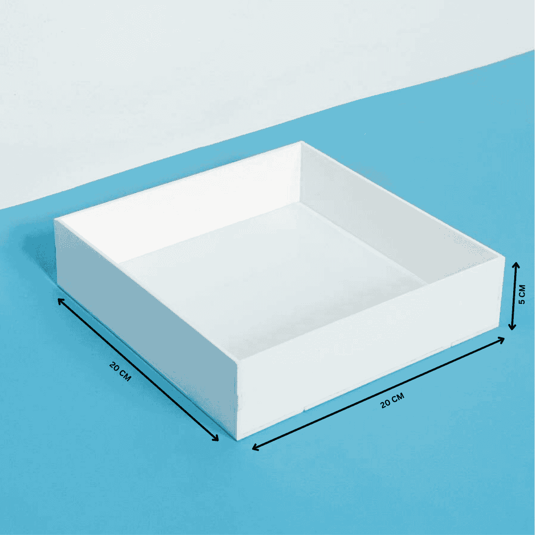 Buy Now White Acrylic Tray in Kuwait | Custom Size Available |Eplexi
